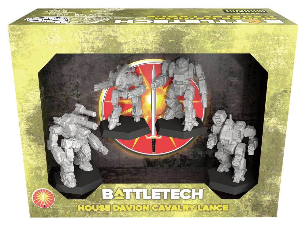 Battletech House Davion cavalry lance